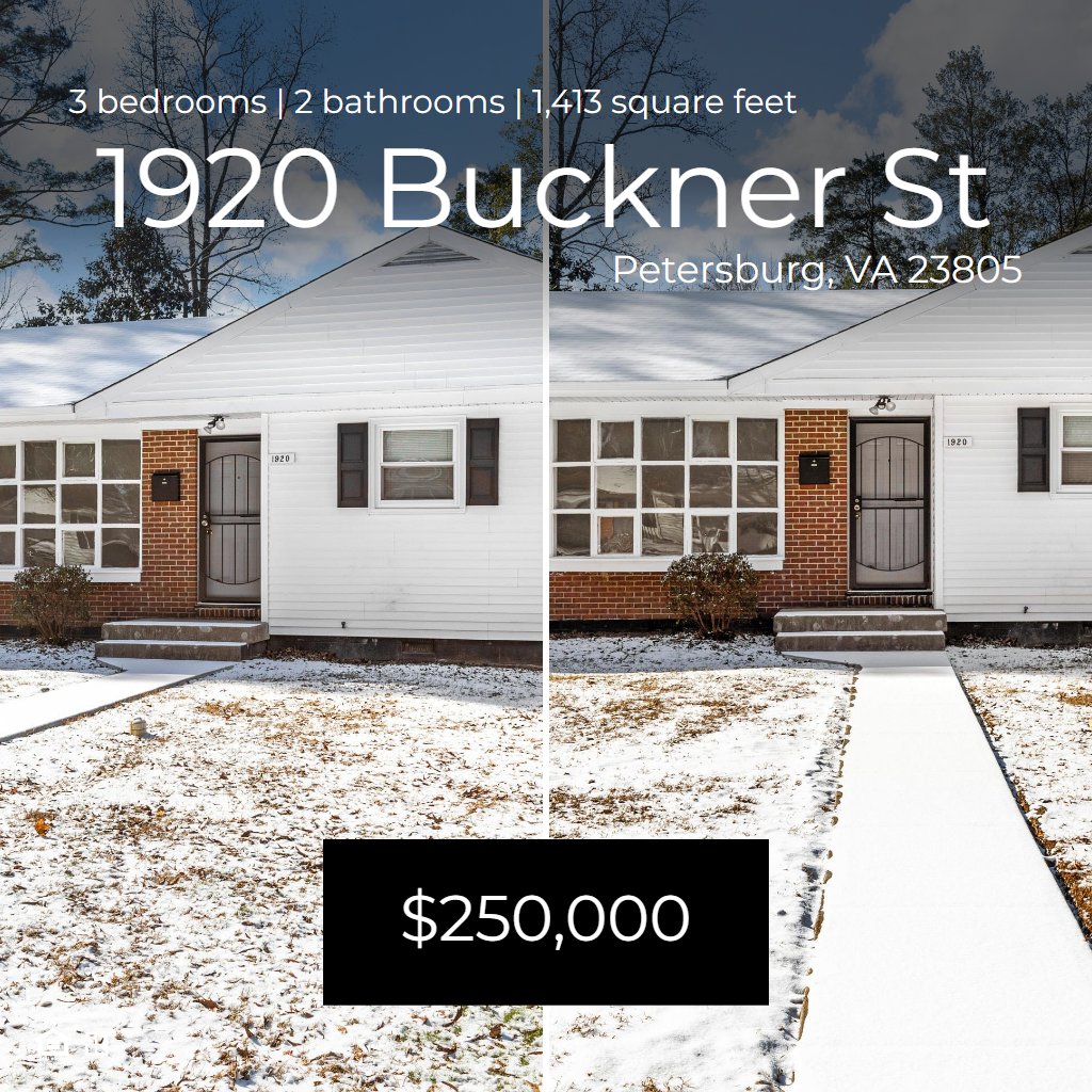 1920 Buckner St, Petersburg, VA 23805